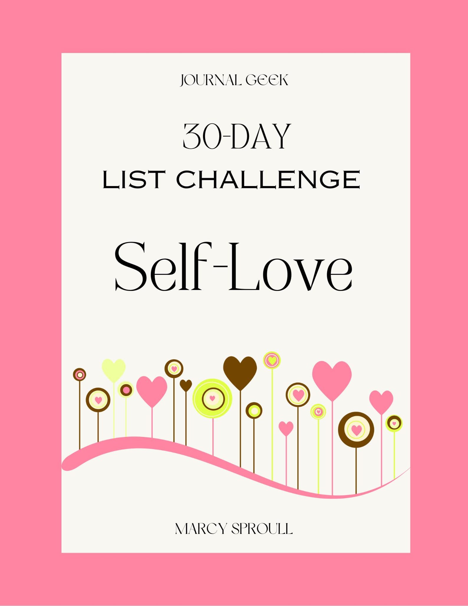 30-day List Challenge: Self-love - Etsy