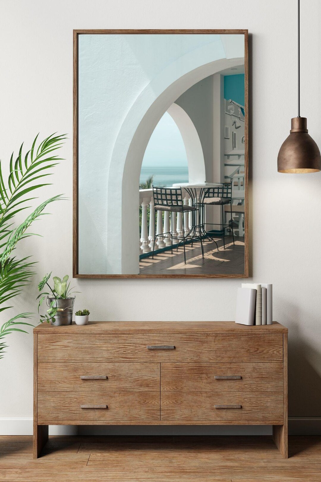 Coastal View Through Arch - Digital Fine Art Photography of Seaside ...