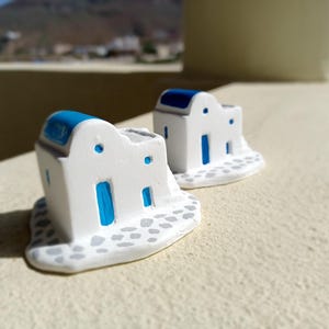 Cycladic Miniature House - Etsy