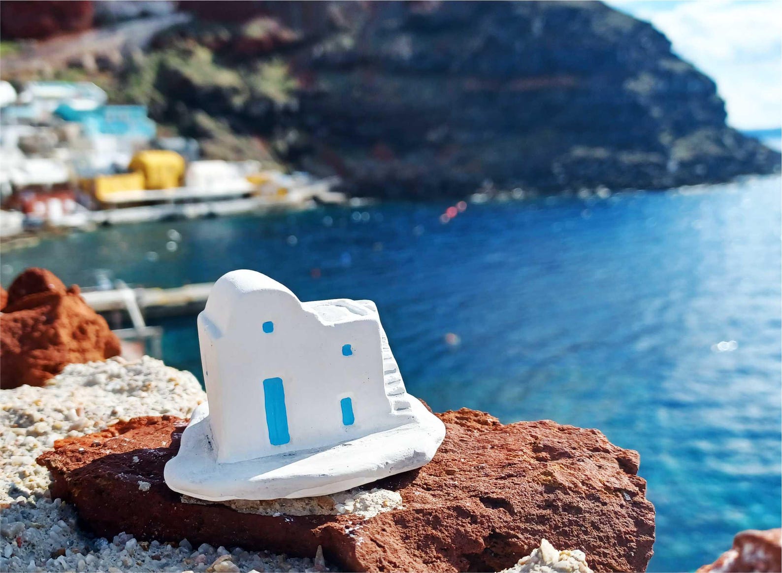 Cycladic Miniature House - Etsy