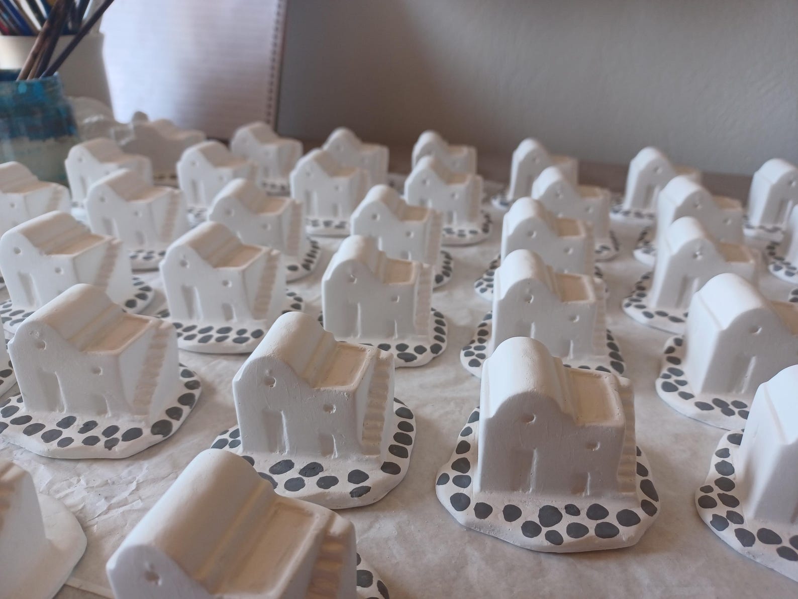 Cycladic Miniature House - Etsy