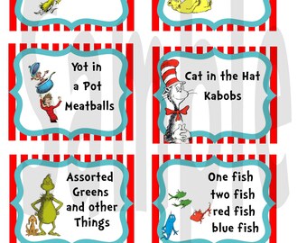 Cat in the Hat Party | Etsy