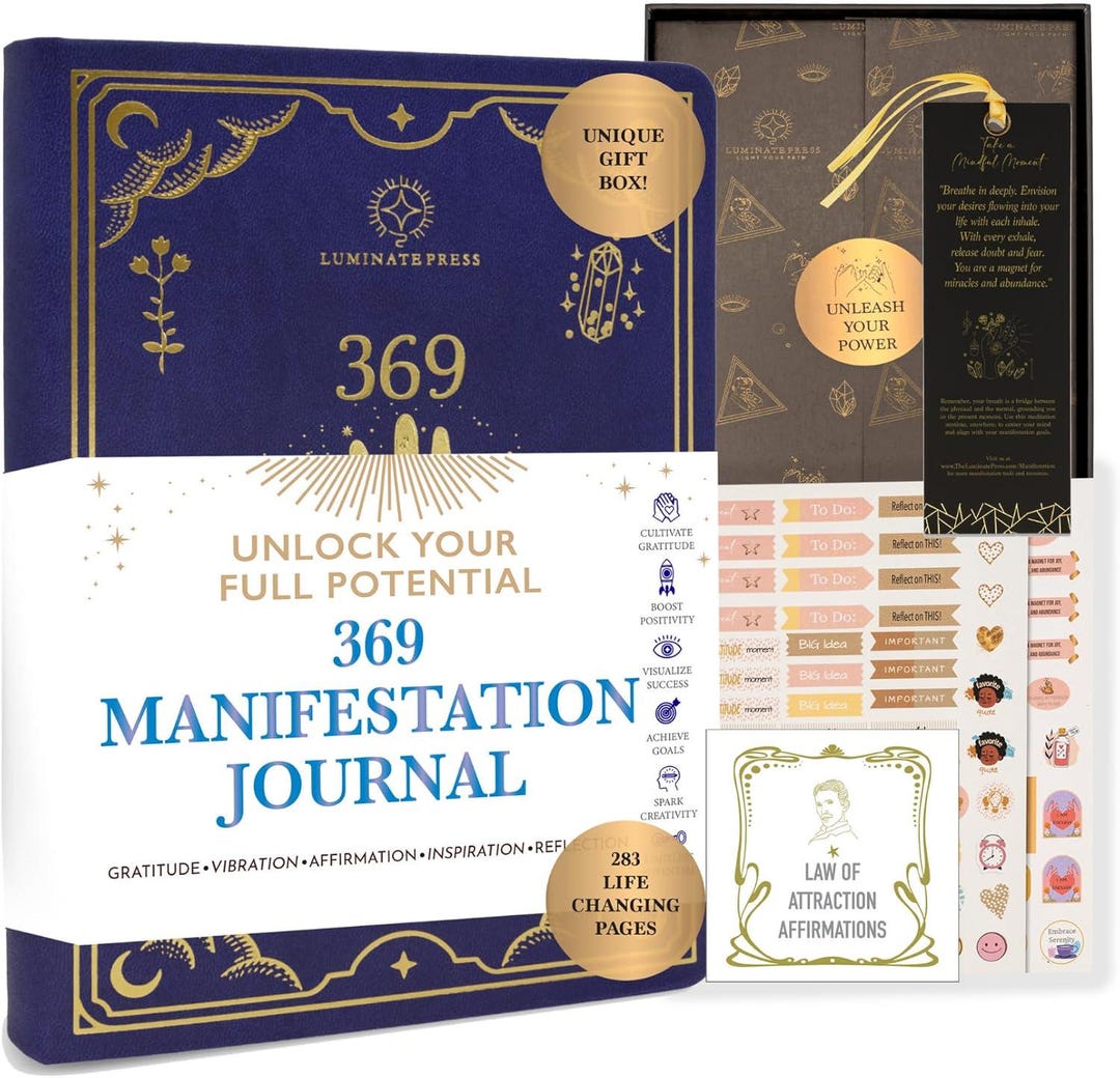 Ultimate 369 Manifestation Journal, Manifestation Planner, Manifest ...