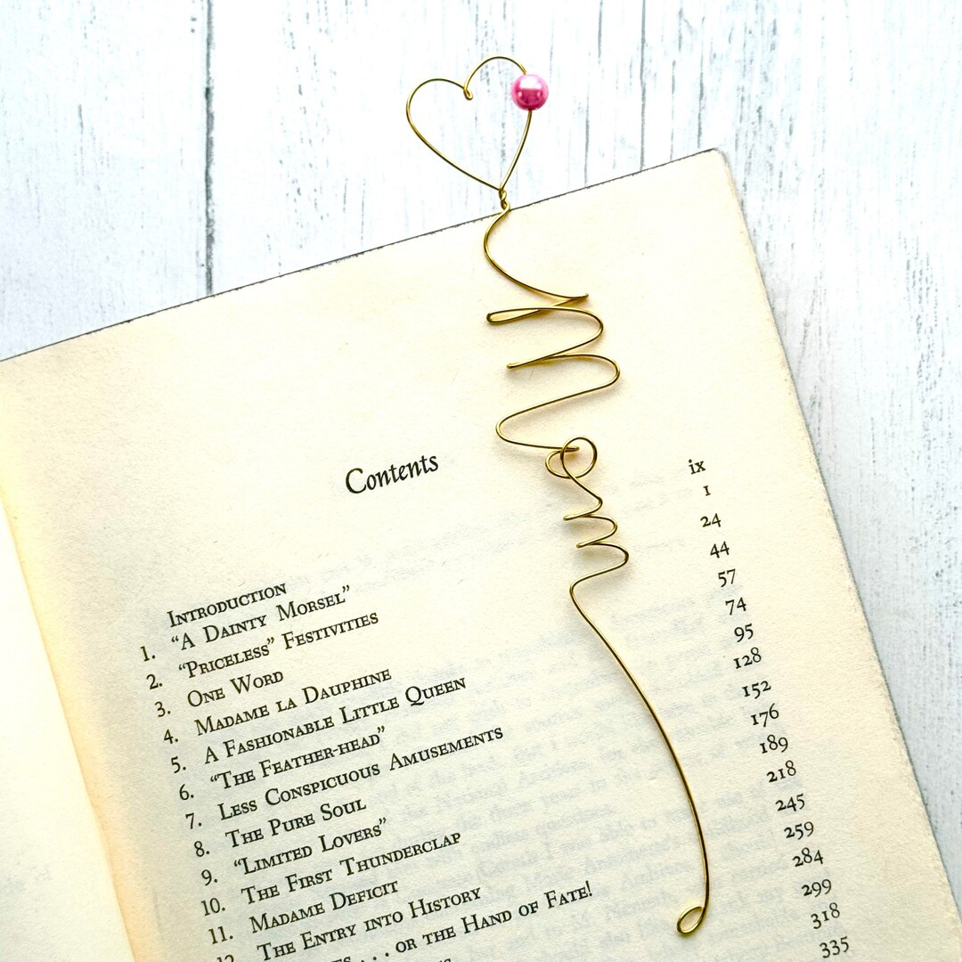 Personalized Gold Mom Bookmark, Custom Made Bookmark for Mom, Mothers ...