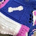 Dog Paw Print Afghan Blanket Crochet Pattern - Etsy