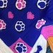 Dog Paw Print Afghan Blanket Crochet Pattern - Etsy