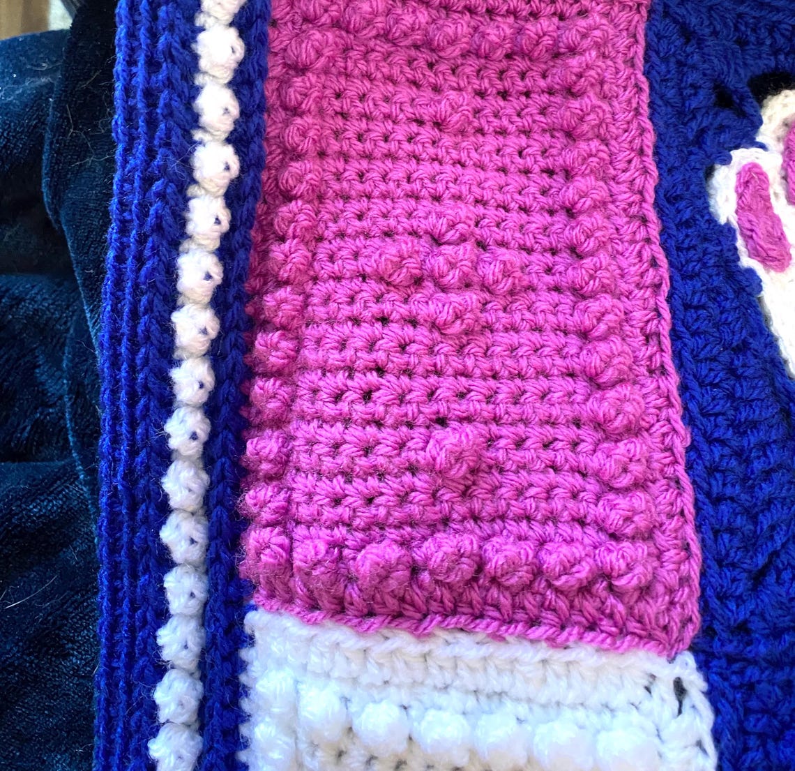 Dog Paw Print Afghan Blanket Crochet Pattern - Etsy