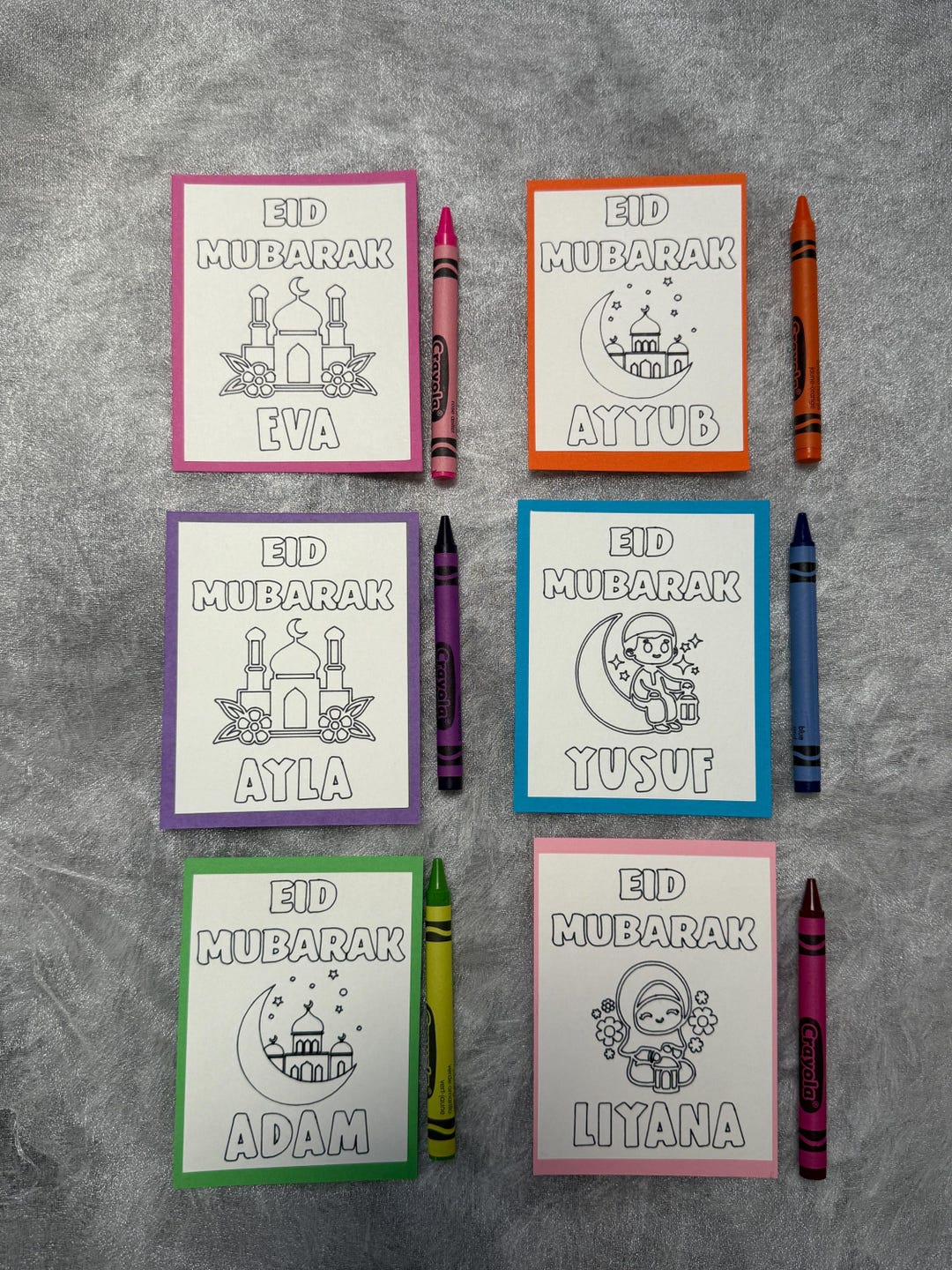 Eid Colouring Set, Eid Party Favours, Children’s Eid Colouring Set ...