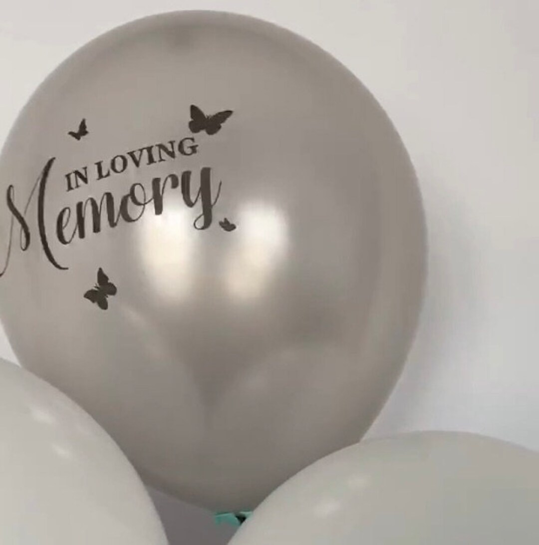 Memorial Balloons Remembrance Funeral Celebration of Life Commemorative ...