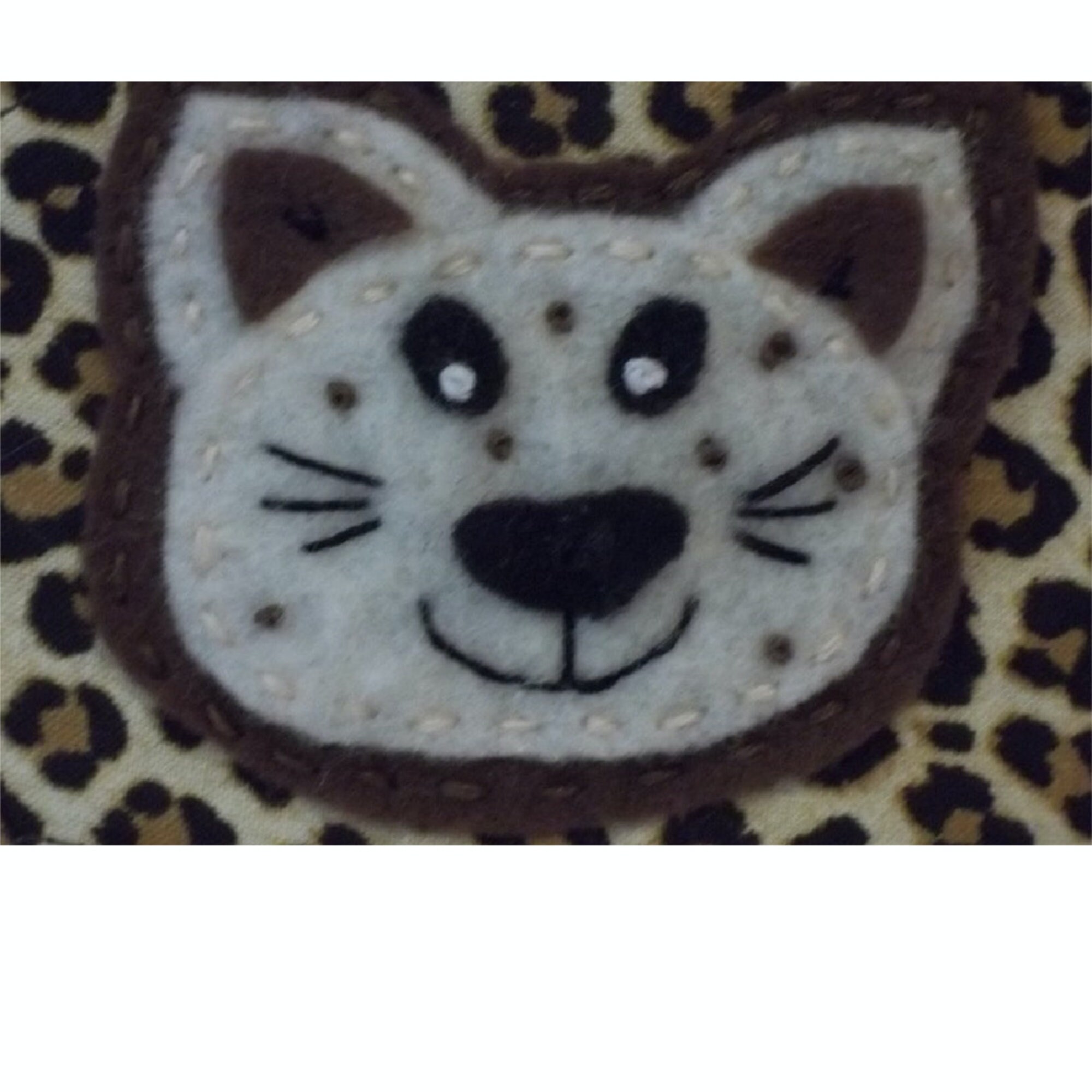 Crown Birthday Crown , Cheetah Head Gear, Kitty Cat, Costume, Felt ...