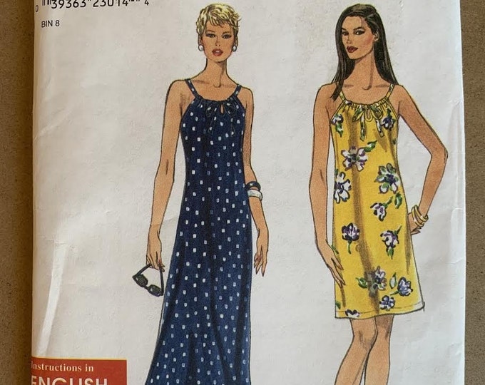 Simplicity Pattern 8722 Misses/miss Petite Dress Size A XS,S,M,L,XL - Etsy