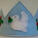 Felt Christmas Crown, Santa Claus & Snowflakes Ornaments, Holiday Felt ...