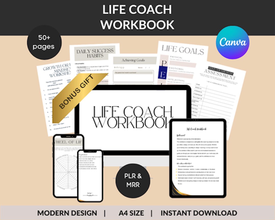 Life Coach Worksheet Coaching Tools and Resources Wheel of Life Goal ...