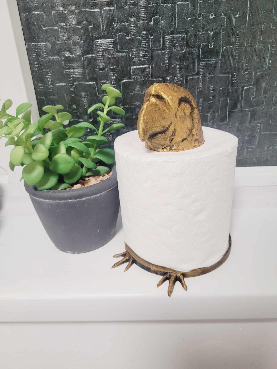 Quirky Parrot Toilet Roll Holder – 3D Printed Bathroom Accessory - Etsy