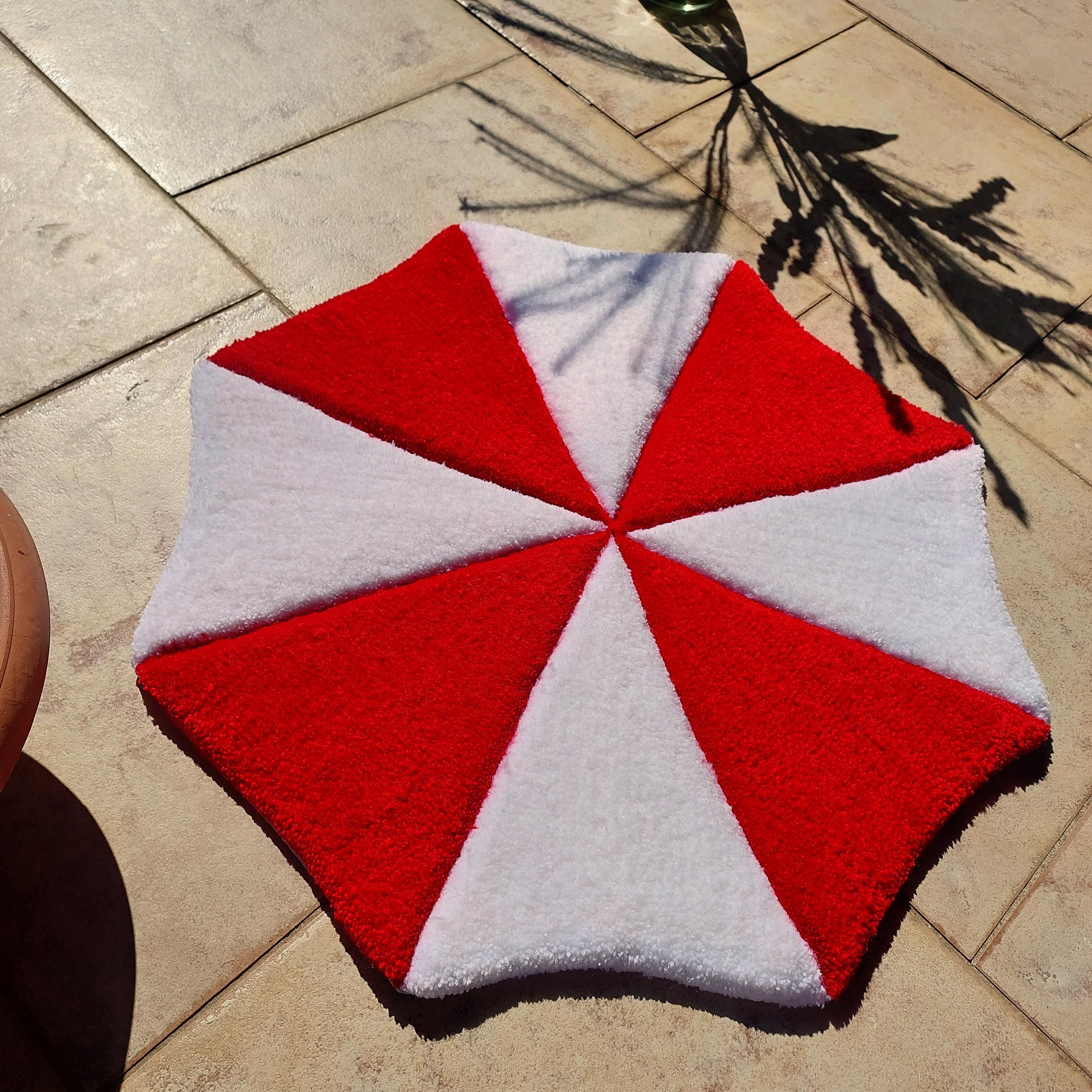 3d Umbrella Corp Tufted Rug, Resident Evil Carpet Decor, Umbrella ...