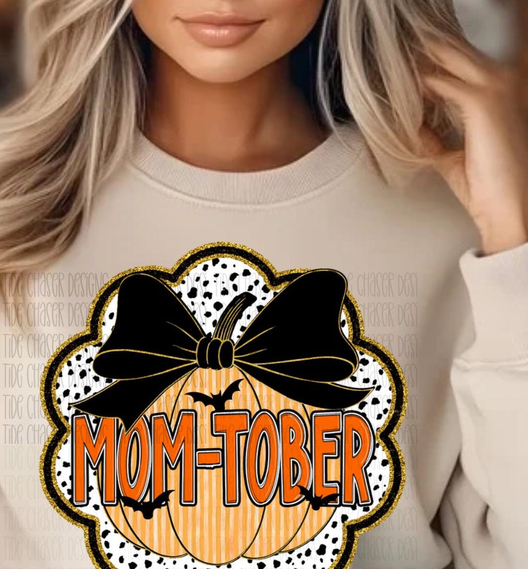 Spooky Mom-tober PNG: Dalmatian Halloween Design (digital Download) - Etsy