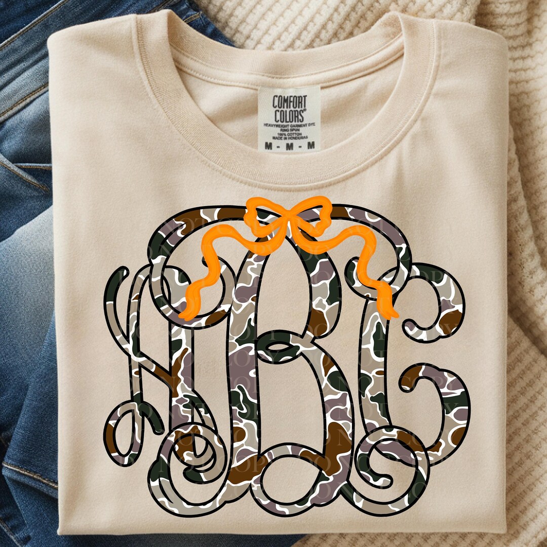 Camo Vine Monogram Set, Duck Camo Letters, Old School Camo, Girly Camo ...