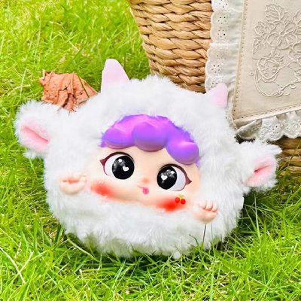 Migo Animal Party Vinyl Face Plush Pendant - Gift for Her; Gift for ...