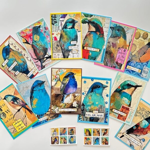 Bird Postcard - Etsy