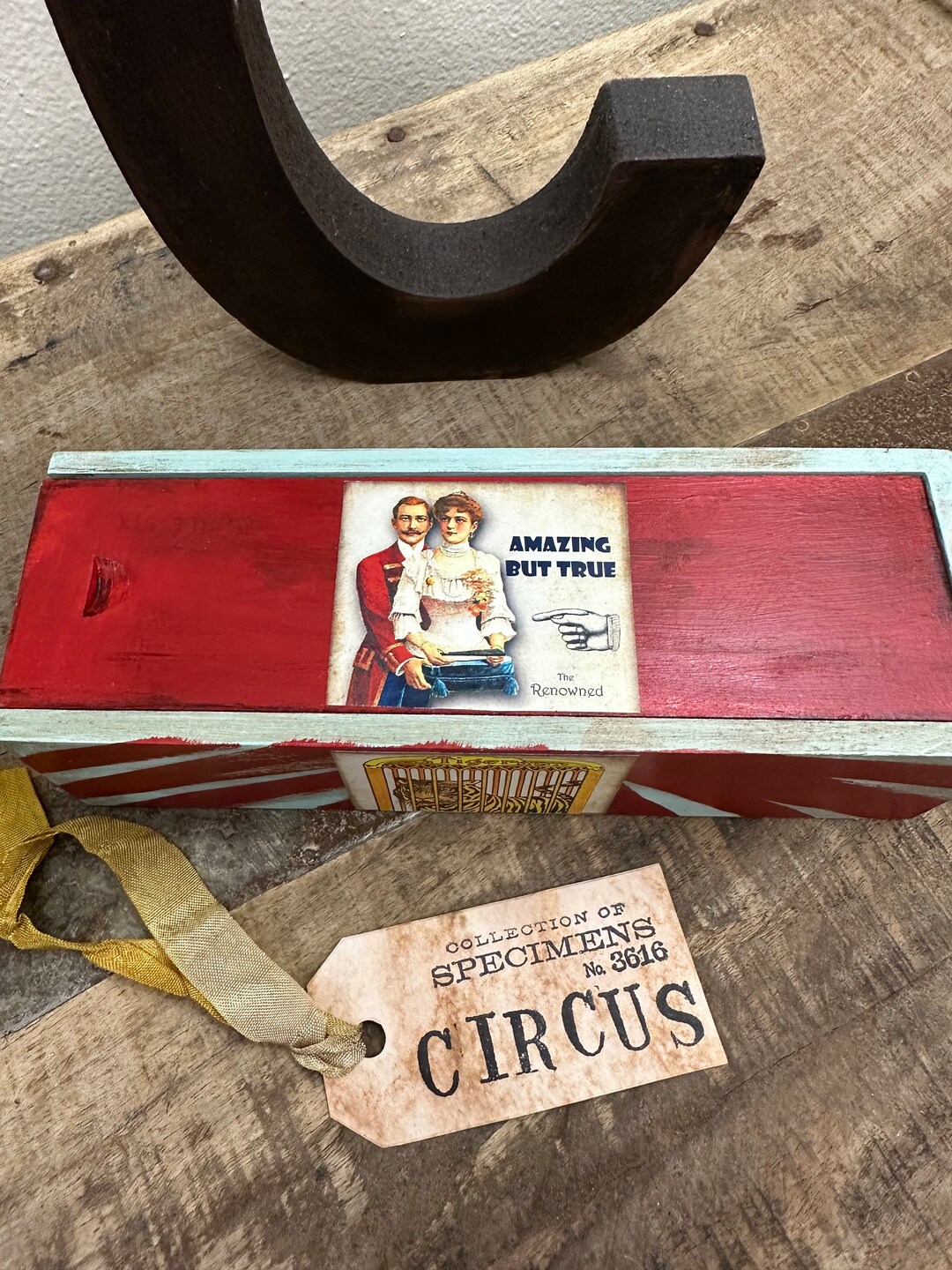 SURPRISE CIRCUS DOMINOES Mixed Media Art Collection of - Etsy