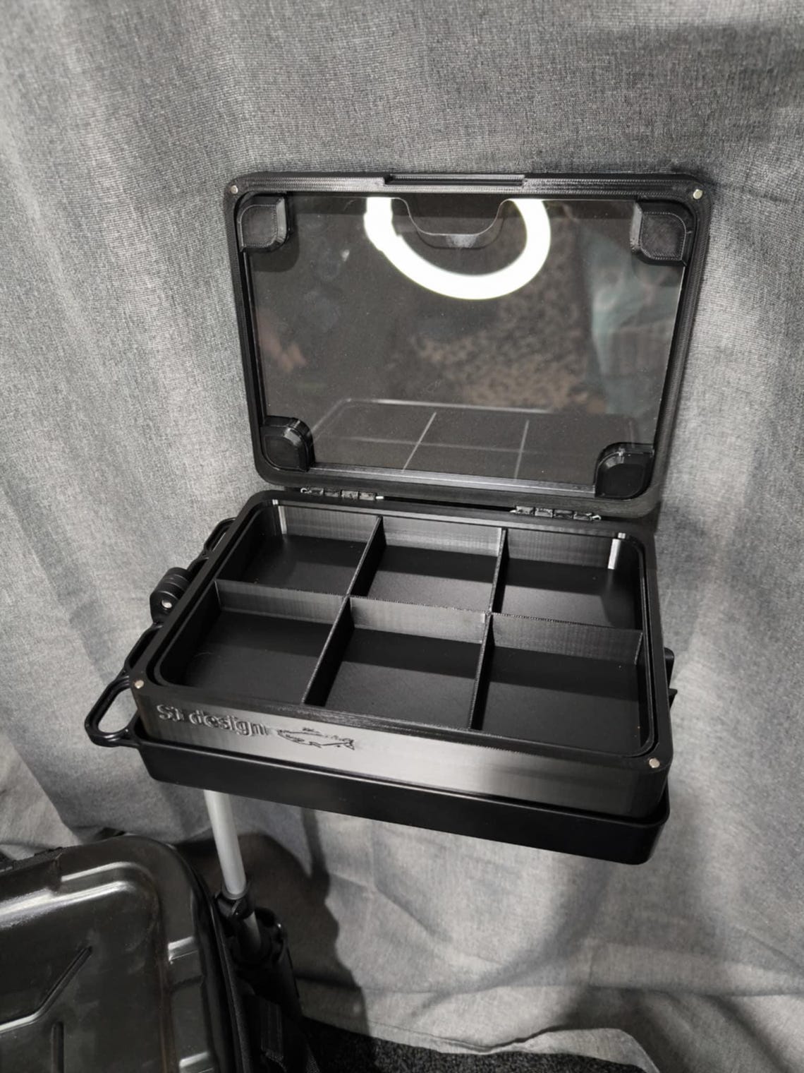 3D Printed Fishing Side Tray Organizer: Tackle Box Accessory - Etsy