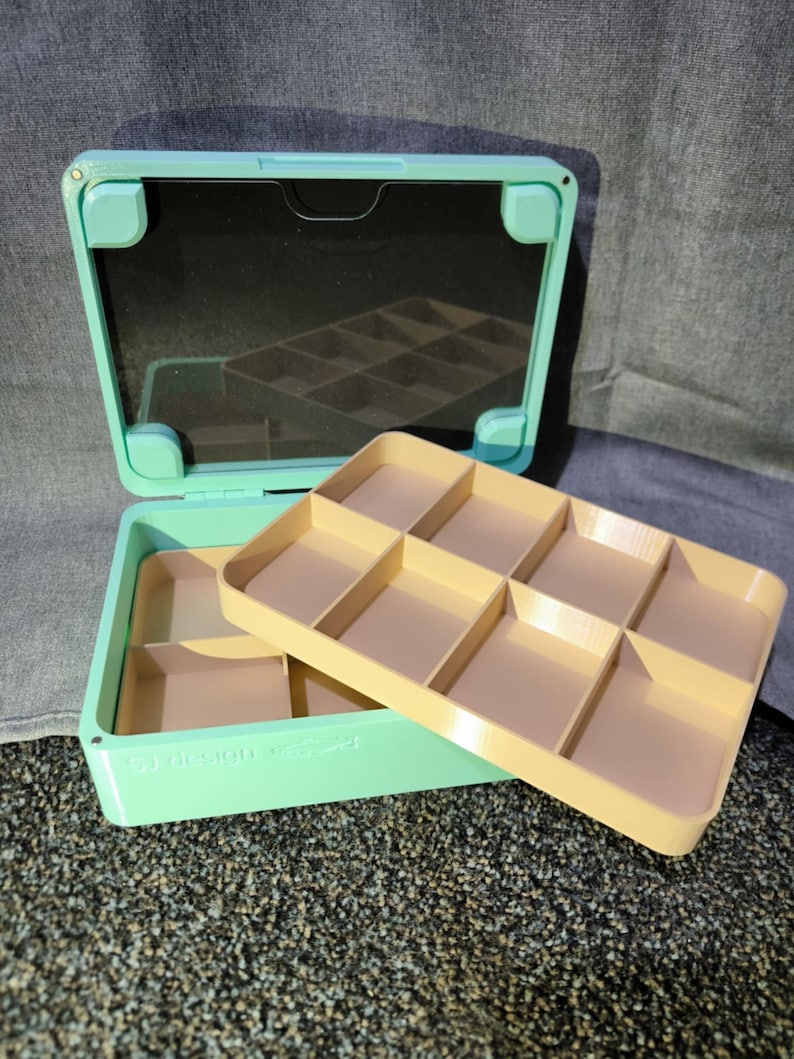 3D Printed Fishing Side Tray Organizer: Tackle Box Accessory - Etsy