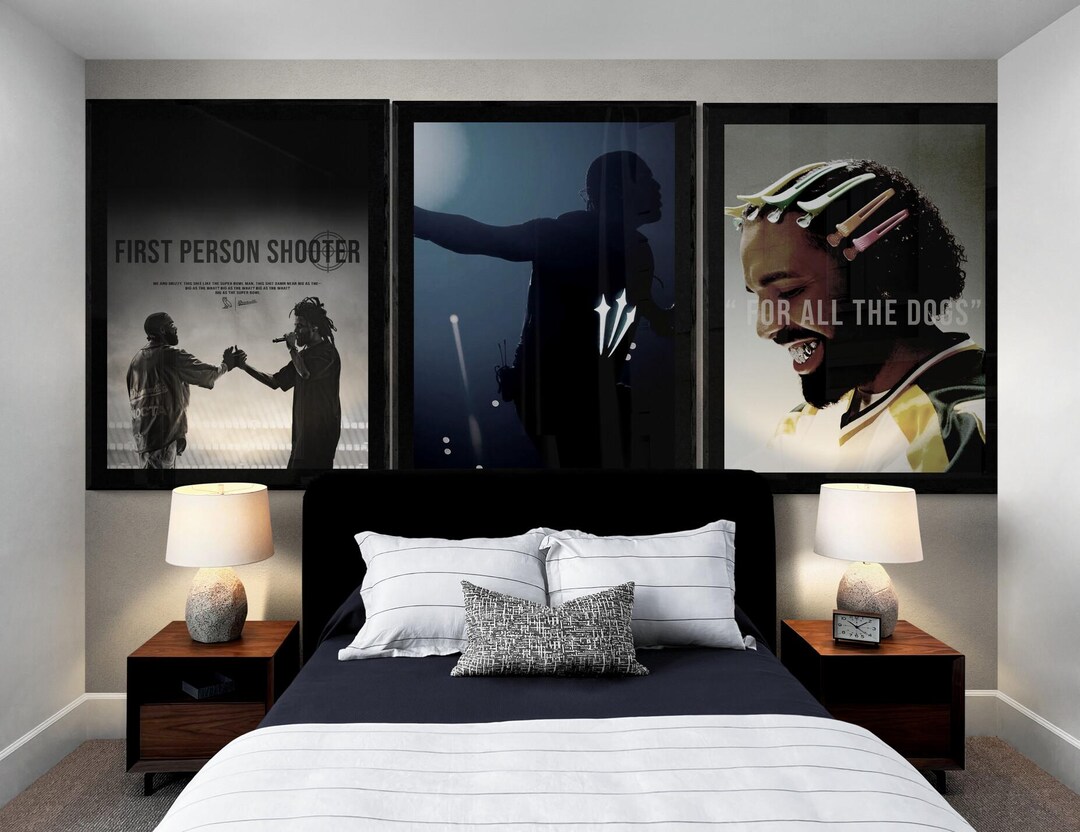 Drake Set of Three Posters, Ovo Poster, for All the Dogs Posters ...