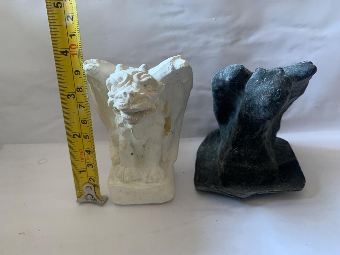 Latex Rubber Mold of a Small Gargoyle Ykm-l5018 Handmade Made in USA - Etsy