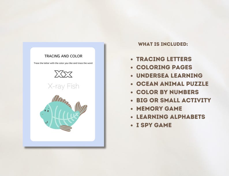 Printable Kids Activity Early Finishers Book Worksheets Preschool Pre-k ...