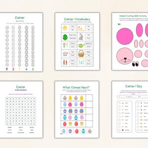 Christian Easter Activity Bundle Including Bible Coloring Pages, Easter ...