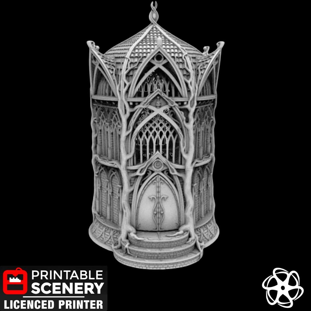 Library of Ithillia - TTRPG - Diorama - Props - Terrain - Etsy