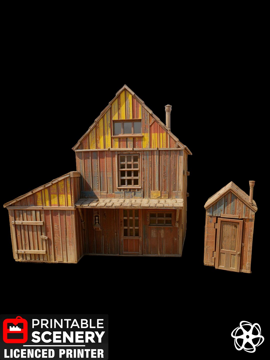 Miners Shack - Wild West - Wargaming - TTRPG - Diorama - Building ...