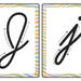 Printable Cursive Alphabet Flashcards | 27-page Set | Uppercase ...