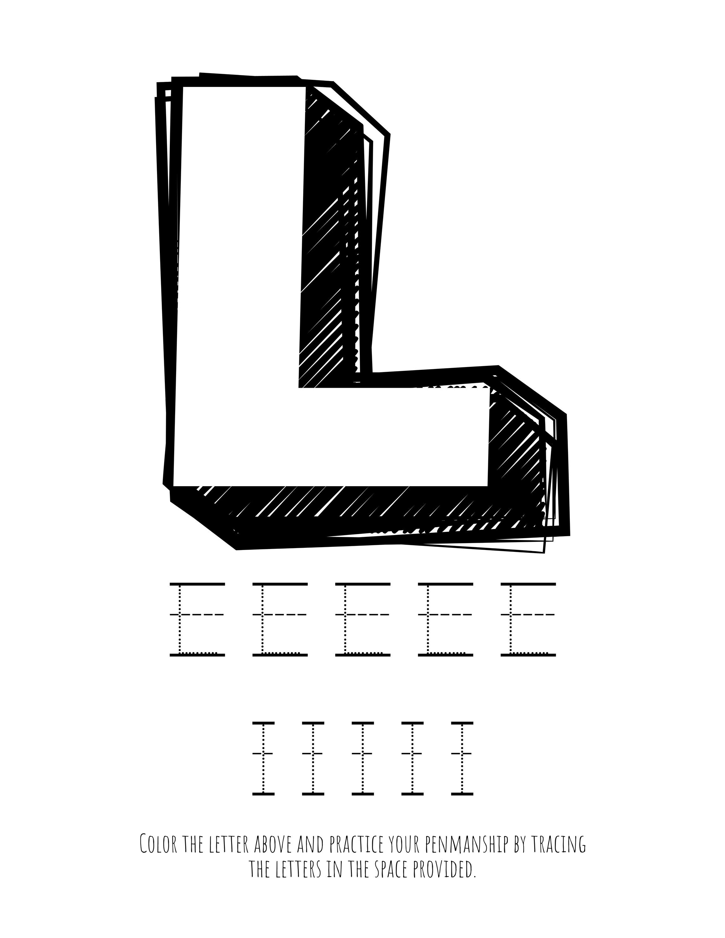 Printable Alphabet Tracing & Coloring Pages | A–Z Digital Download for ...