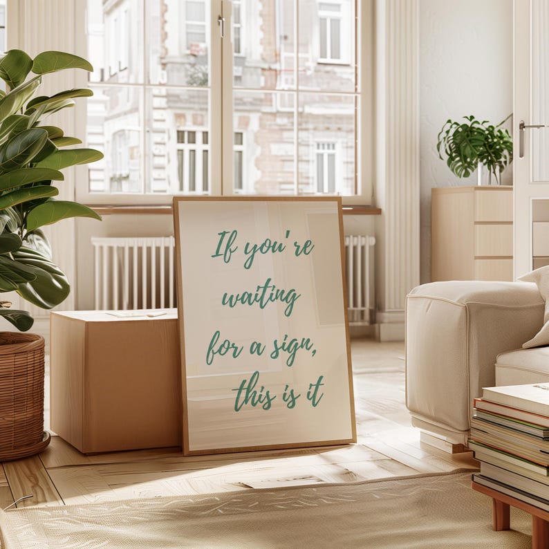Motivational Sign Print, Positive Message Art (digital Download) - Etsy