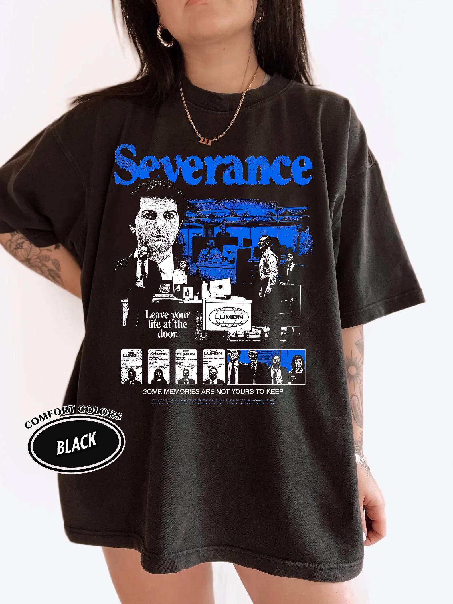 Severance Lumon Shirt, Lumon Industries Vintage T-shirt, TV Fan Merch ...