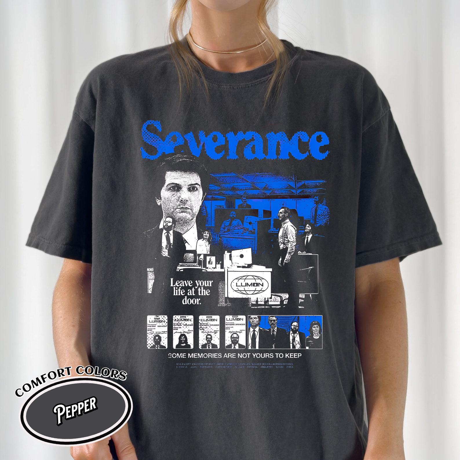 Severance Lumon Shirt, Lumon Industries Vintage T-shirt, TV Fan Merch ...