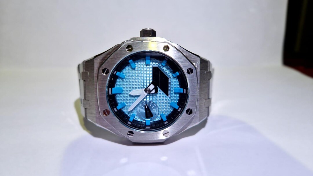 Custom Gshock GA2100 MOD ICE BLUE - Etsy