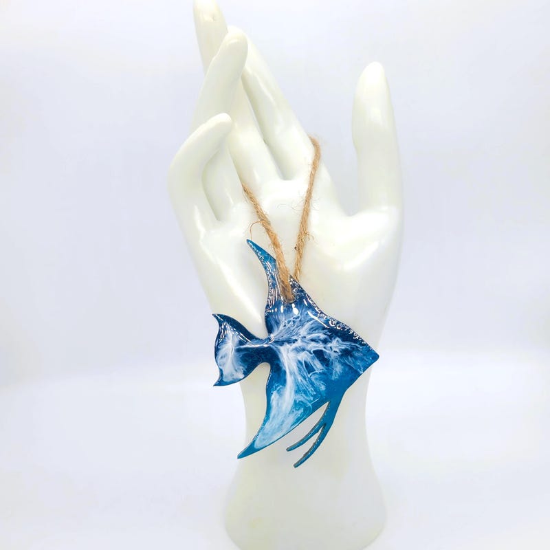 Wood Angel Fish - Etsy