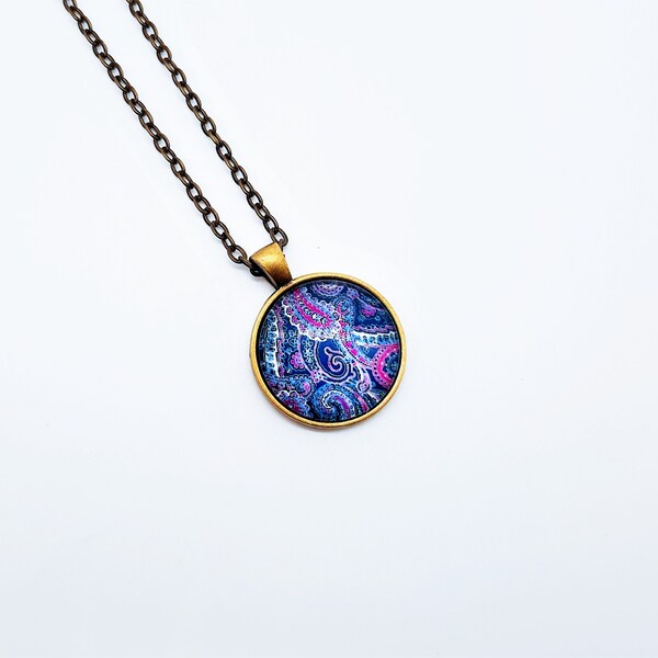 Paisley Necklace - Etsy