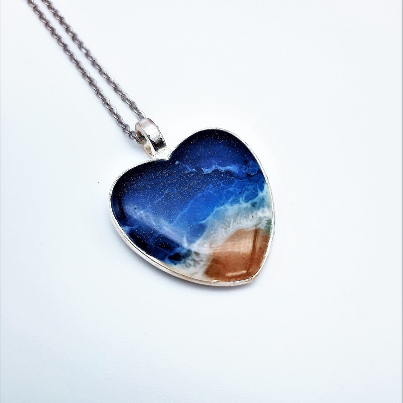Ocean Pendant - Etsy