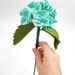 Hydrangea Downloadable PDF, Felt Hydrangea DIY, DIY Craft, Hydrangea ...