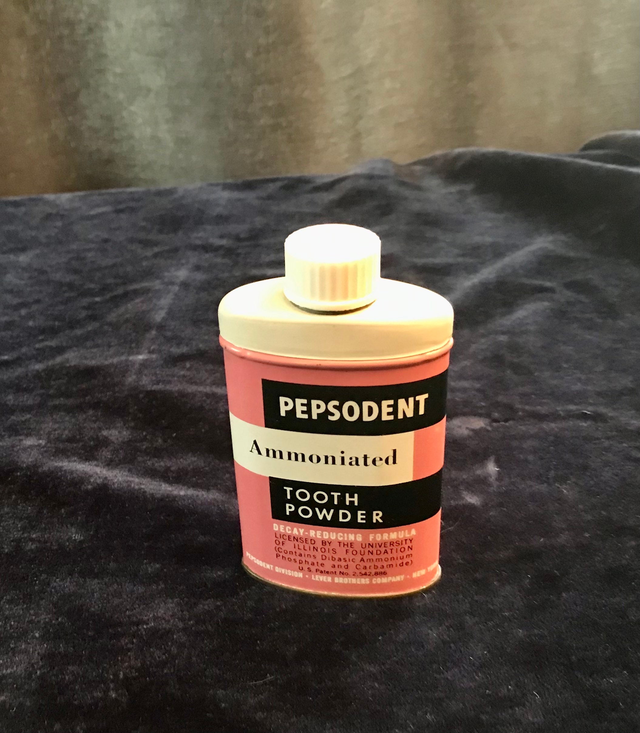 Pepsodent Tooth Powder Can