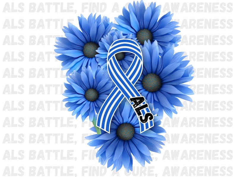 Lou Gehrig's Disease, ALS Ribbon Digital Download, Awareness Png, ALS ...
