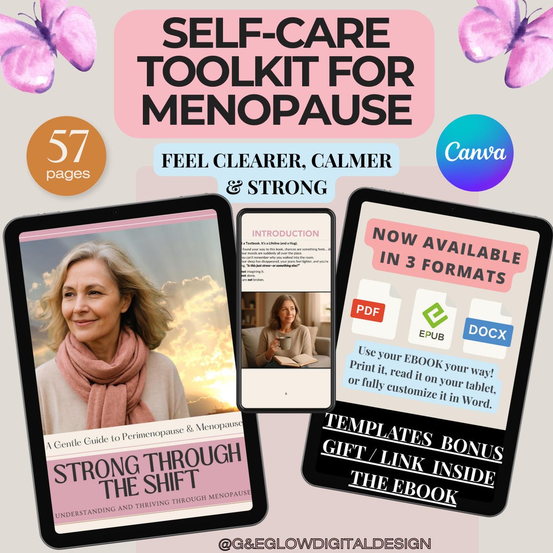Menopause Toolkit,menopause Support,self Love Kit,menopause Wellness ...