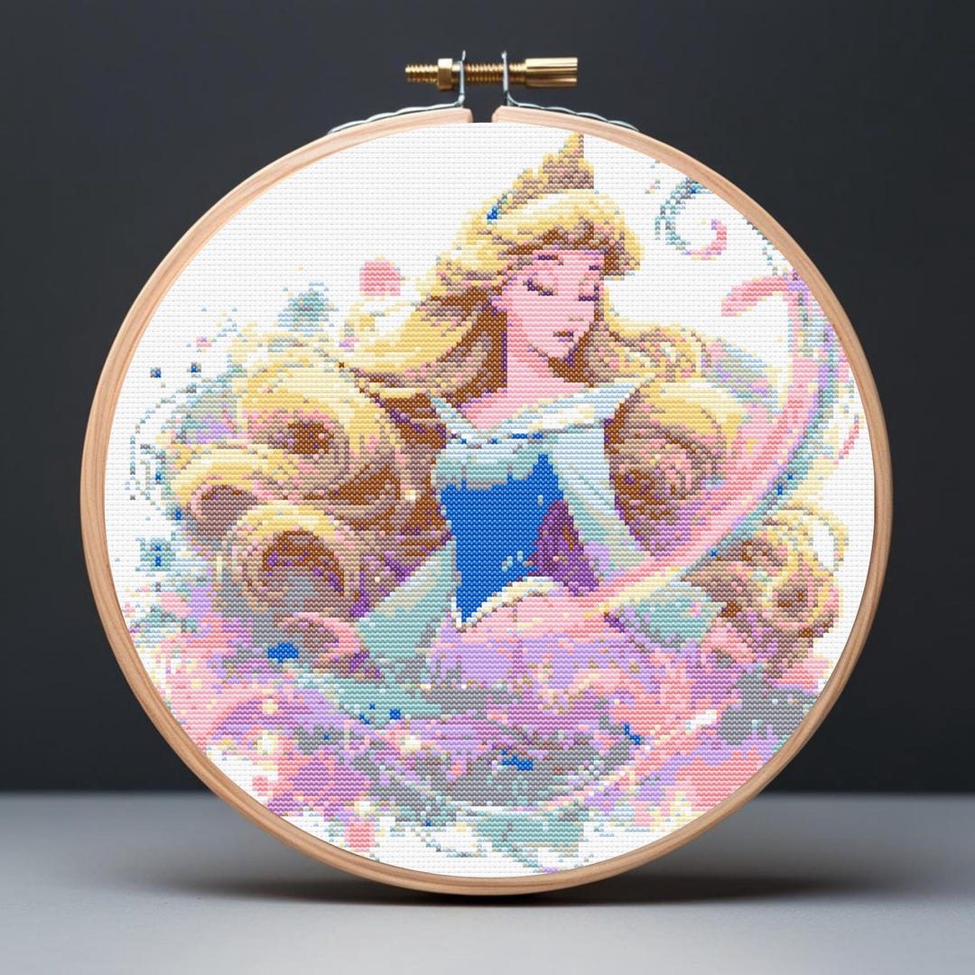 Aurora Cross Stitch Pattern – Instant Digital Download – Fully ...