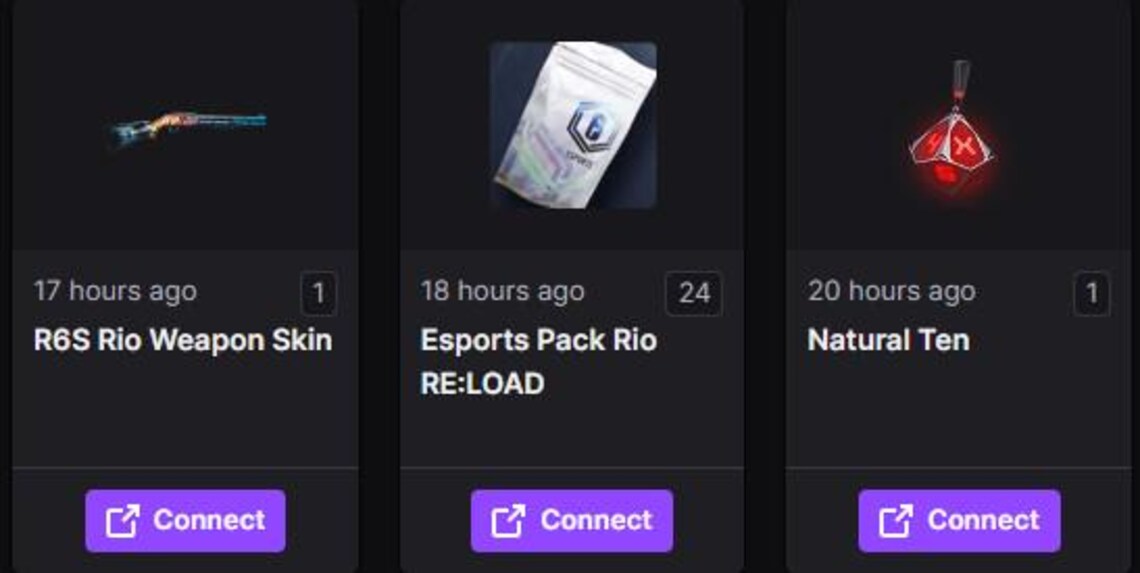 Rainbow Six Siege Twitch Drops - 24/24 Esport Packs Rio Re:load ...
