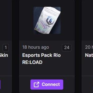 Rainbow Six Siege Twitch Drops - 24/24 Esport Packs Rio Re:load ...