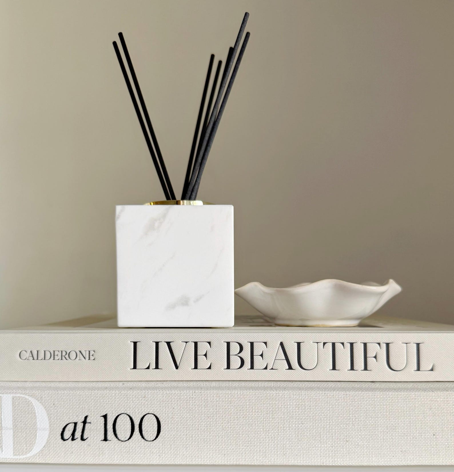 Carrara Marble Reed Diffuser - Etsy