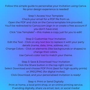 LEVEL UP! Arcade Party Invitation | Editable Canva Template | Instant ...